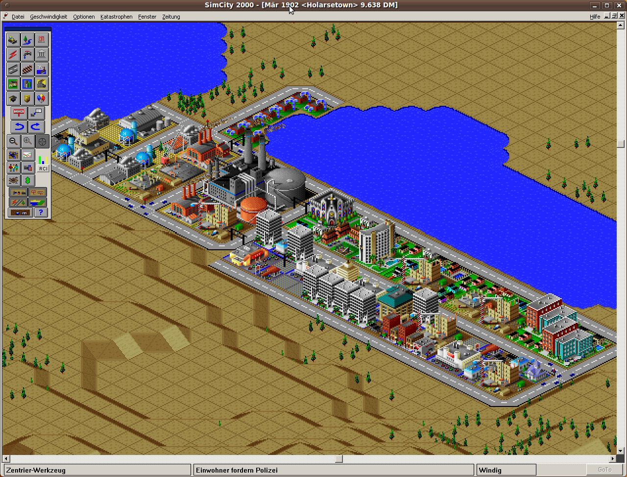 Sim City 2000 | HOLARSE - Spielen unter Linux